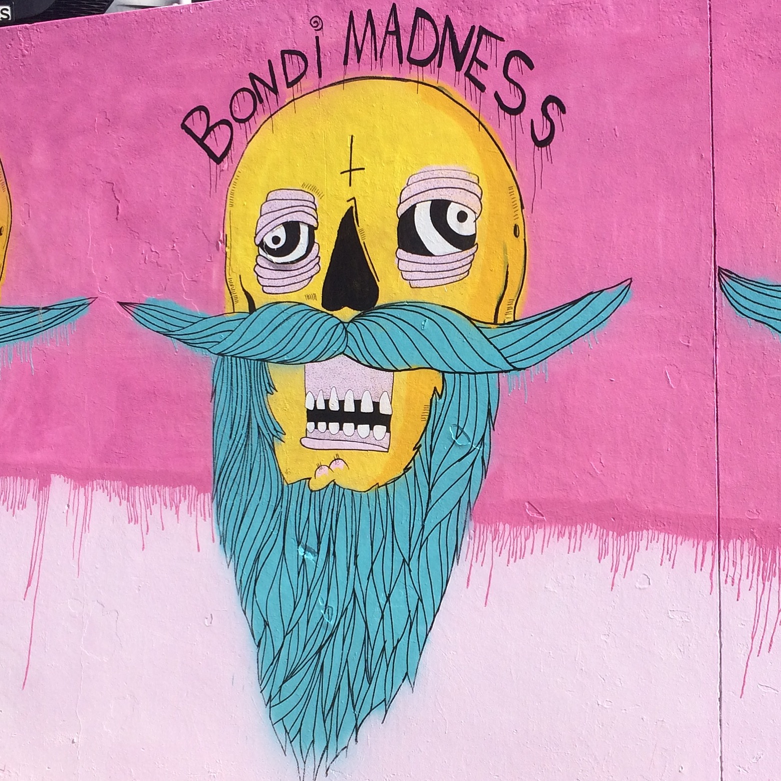 Ayla the Caveman – Bondi Beach Graffiti Wall