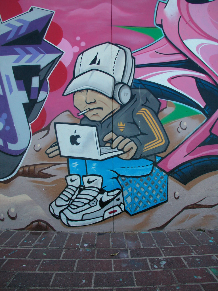 Teazer – Bondi Beach Graffiti Wall