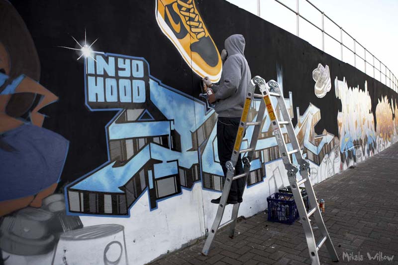 2008 – Nike – Bondi Beach Graffiti Wall