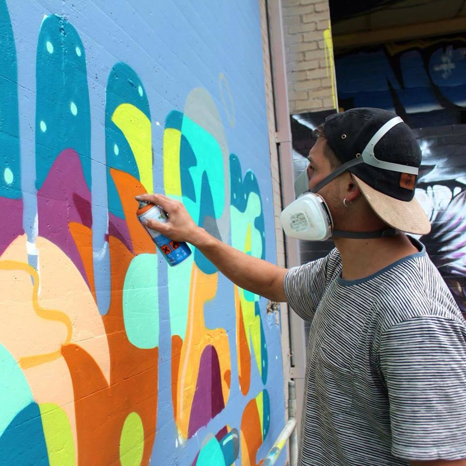 V2M Vincent – Bondi Beach Graffiti Wall