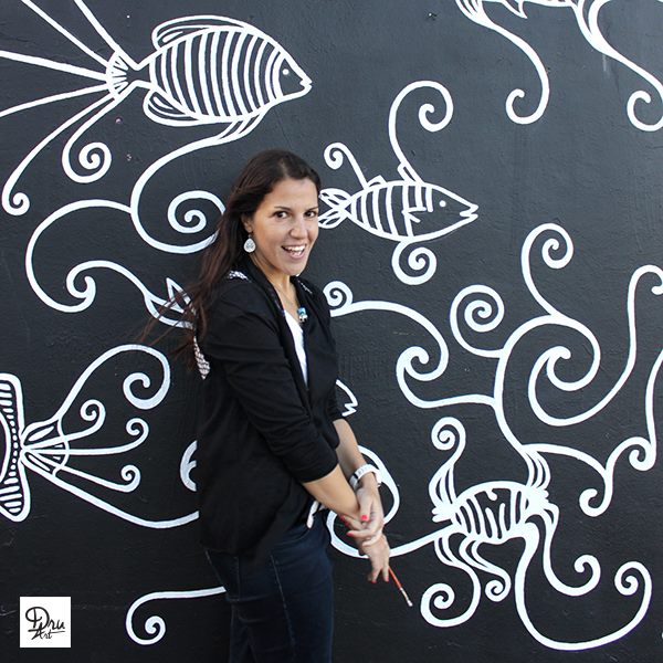 Dru Art – Bondi Beach Graffiti Wall