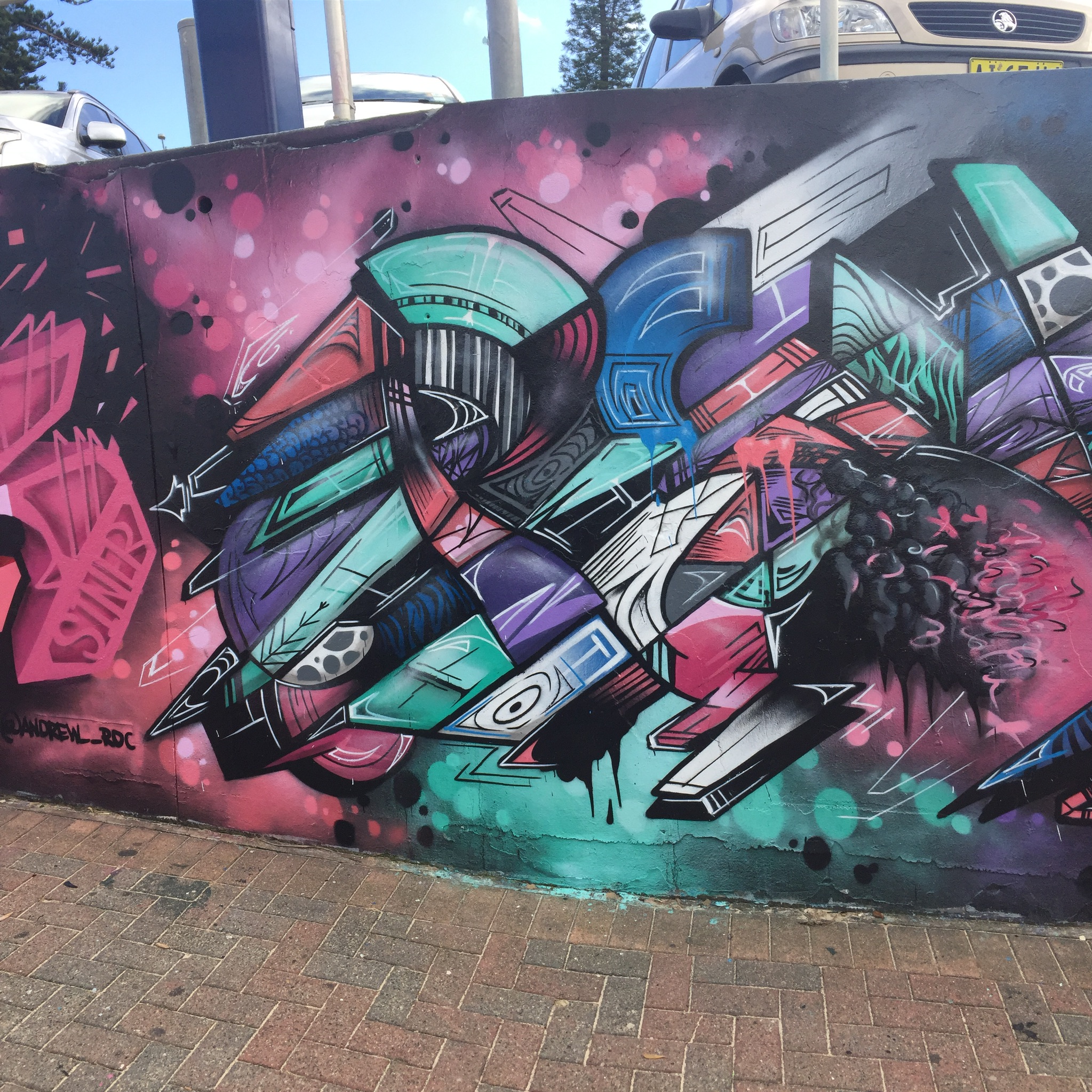 2017 – Lord Resmo – Bondi Beach Graffiti Wall