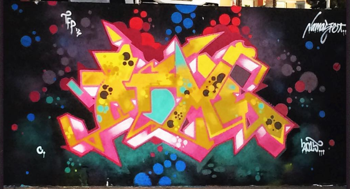2015 – Bondi Beach Boogie – Bondi Beach Graffiti Wall
