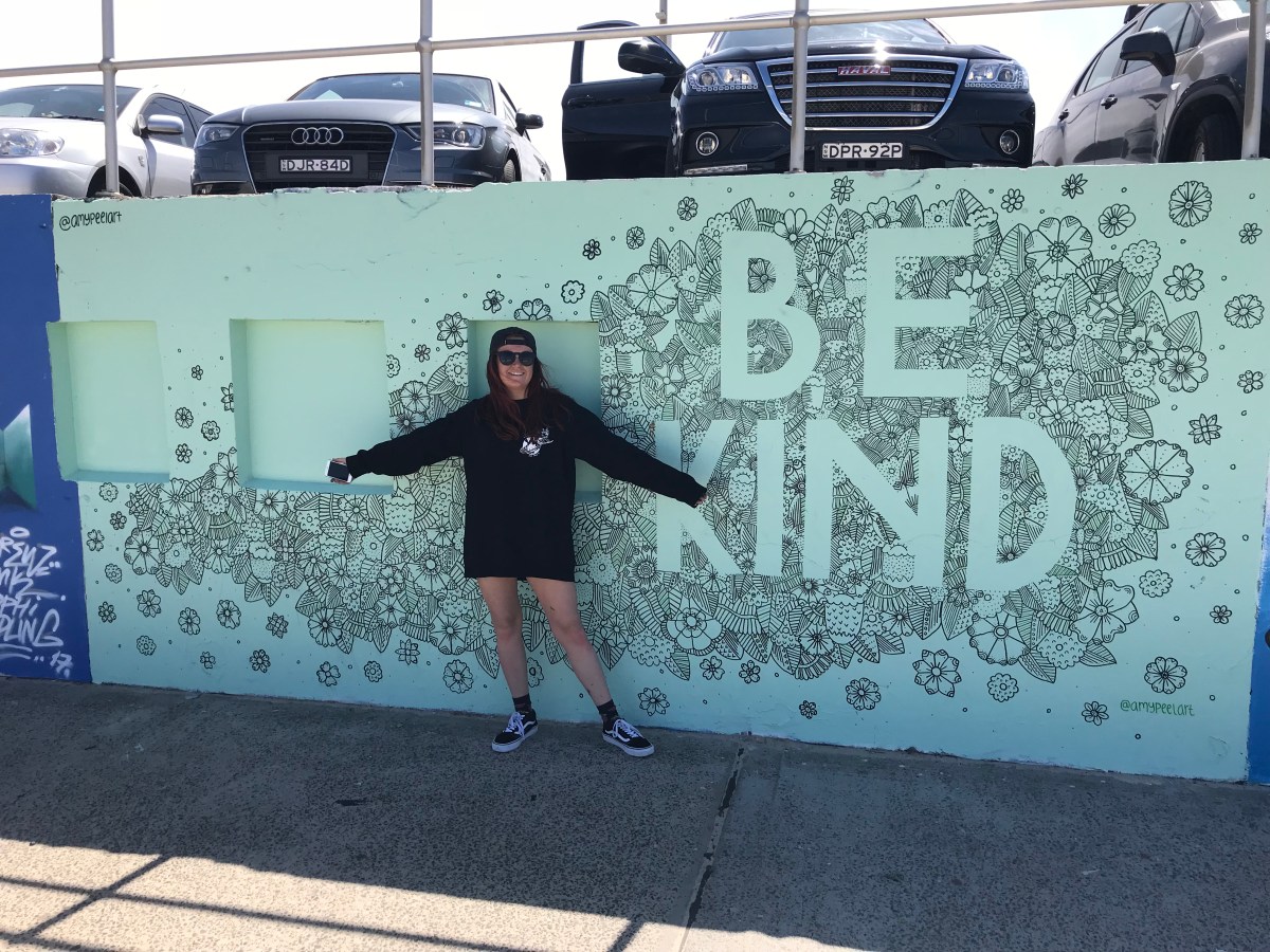 Amy Peel – Bondi Beach Graffiti Wall