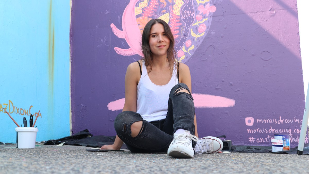 Angelica Mora – Bondi Beach Graffiti Wall