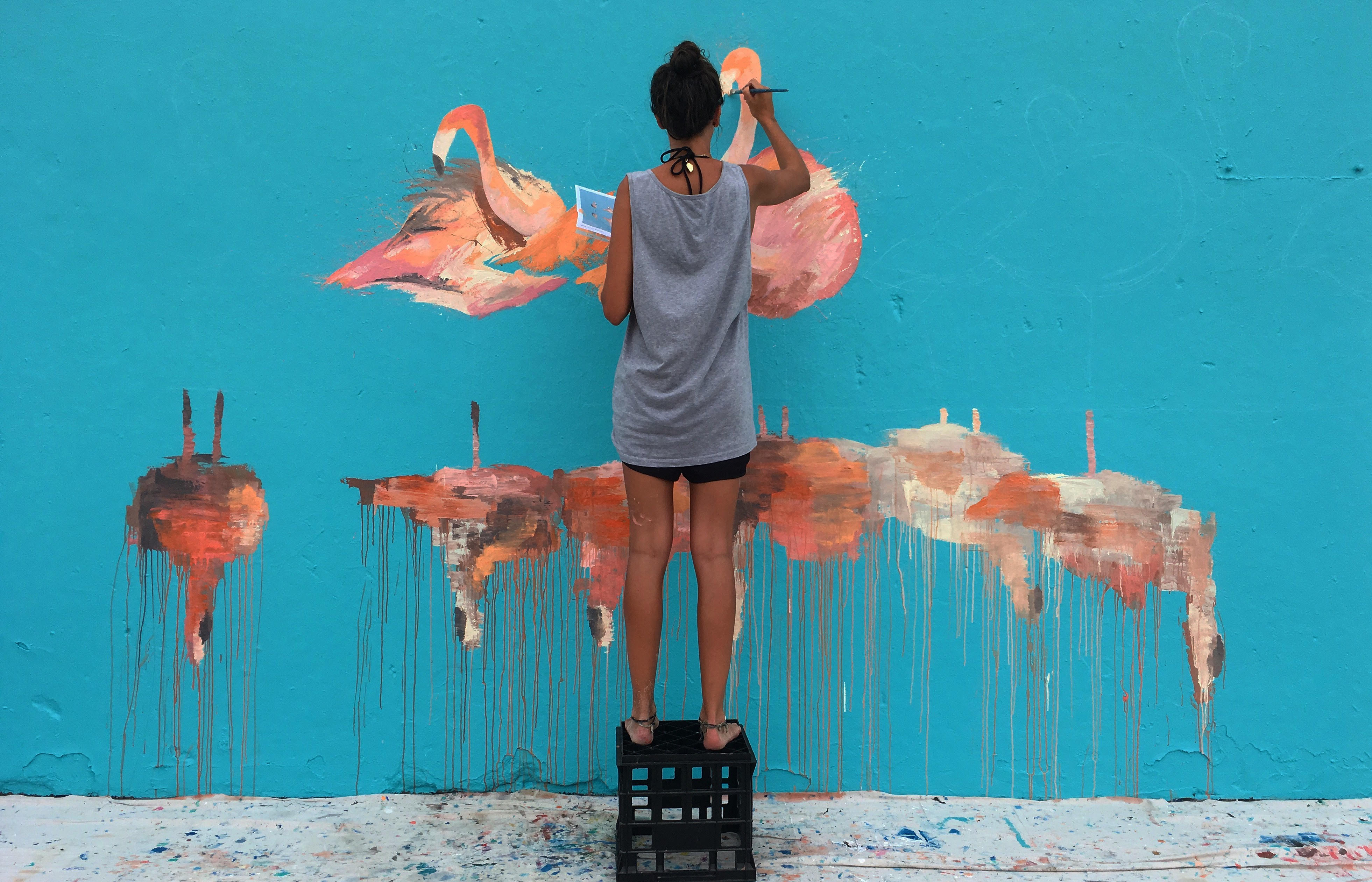 Sammy Art – Bondi Beach Graffiti Wall