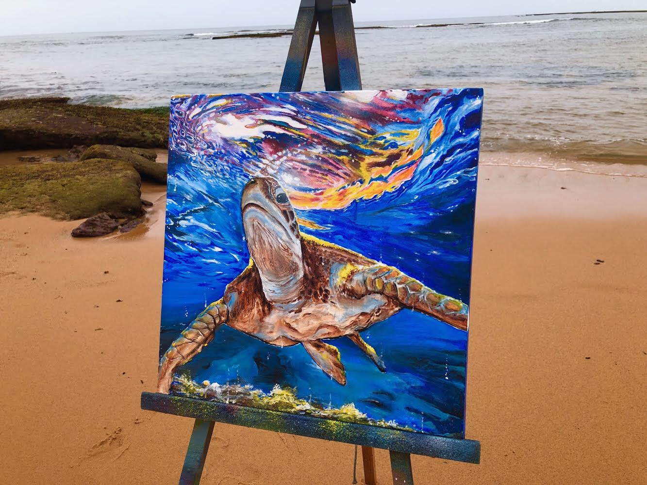 Jake Graham – Bondi Beach Graffiti Wall