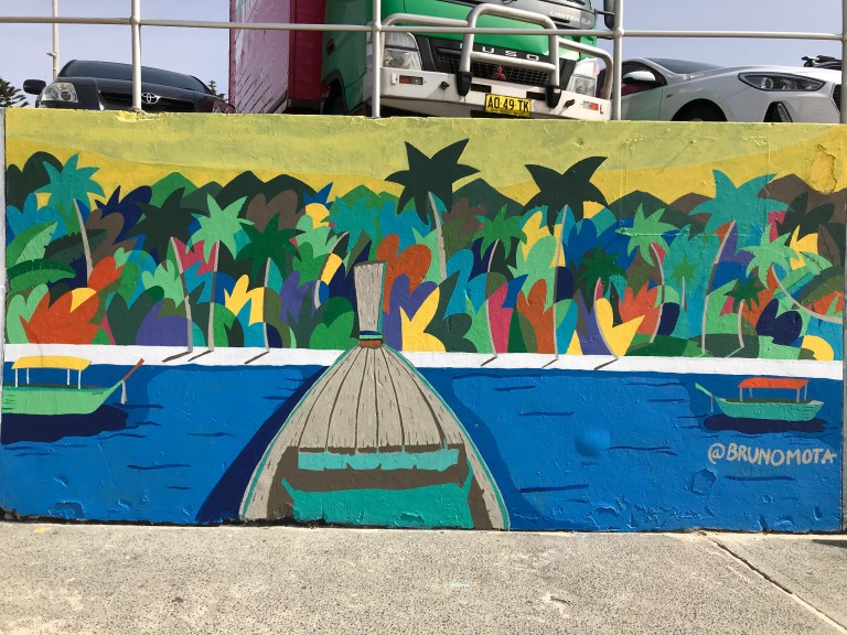 Bondi Beach Graffiti Wall – Sydney Street Art by Famous Artists