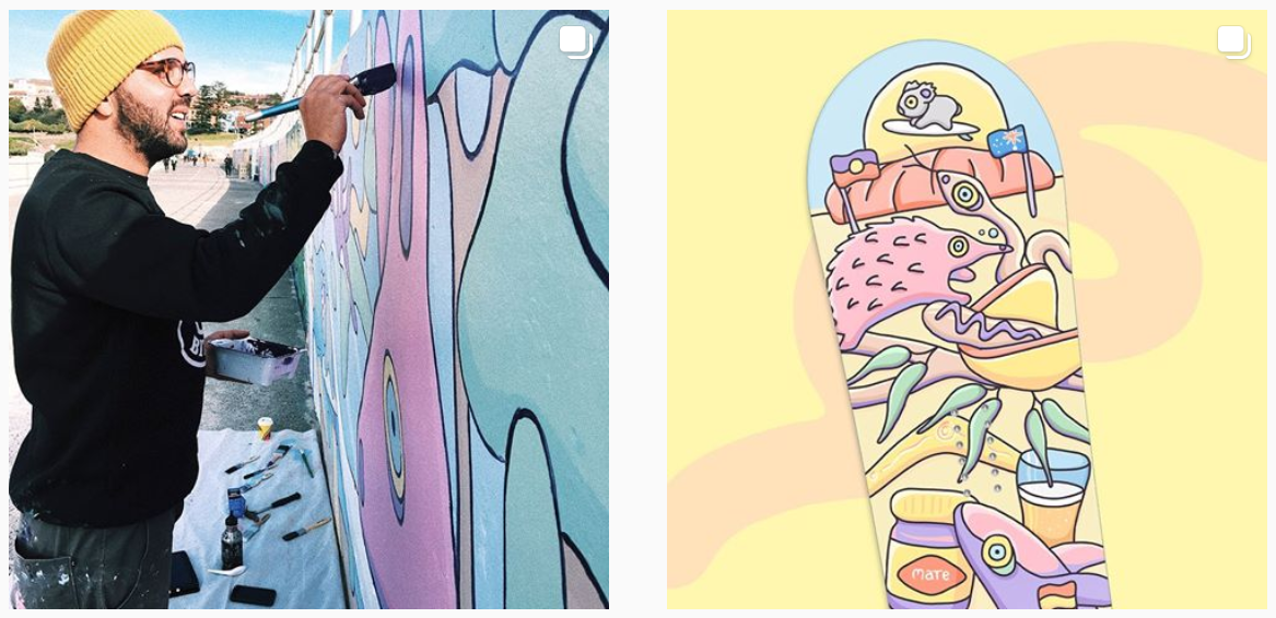 Brentos – Bondi Beach Graffiti Wall