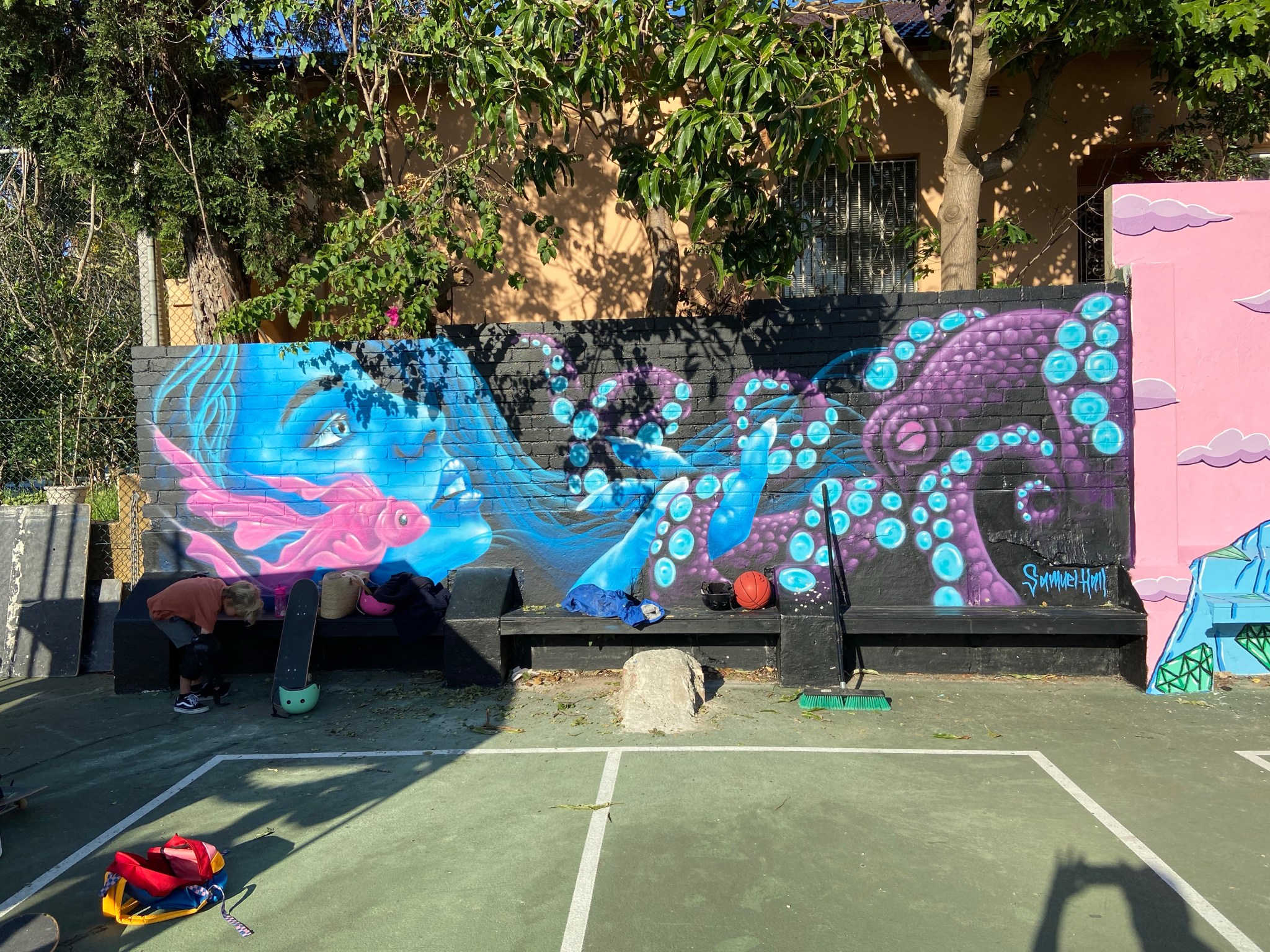 Bondi Beach Graffiti Wall – Sydney Street Art by Famous Artists